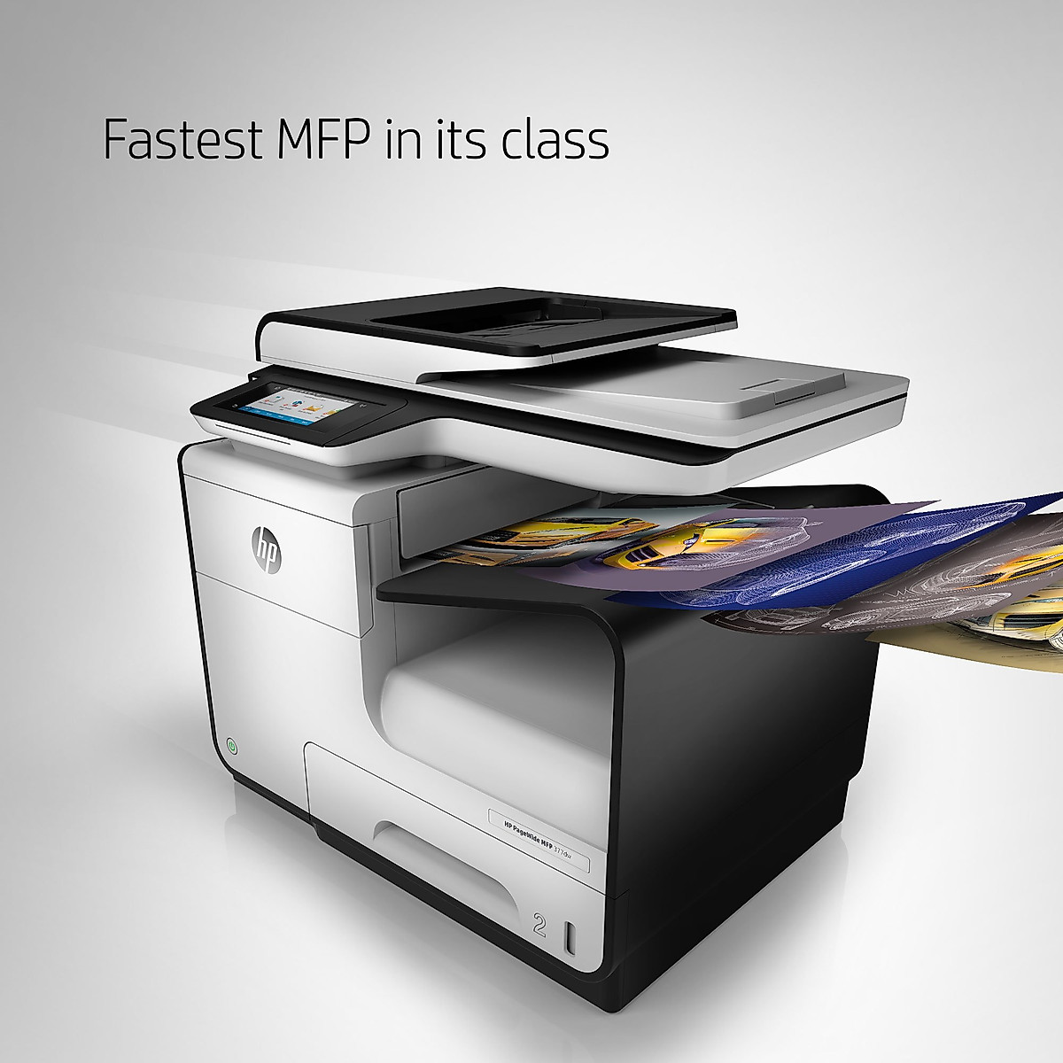 HP PageWide 377dw Color Multifunction Business Printer with Wireless & Duplex Printing (J9V80A)