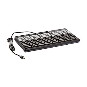 Cherry G86-71401EUADAA LPOS Keyboard w/Touchpad - MSR - USB - US Key Layout - Black