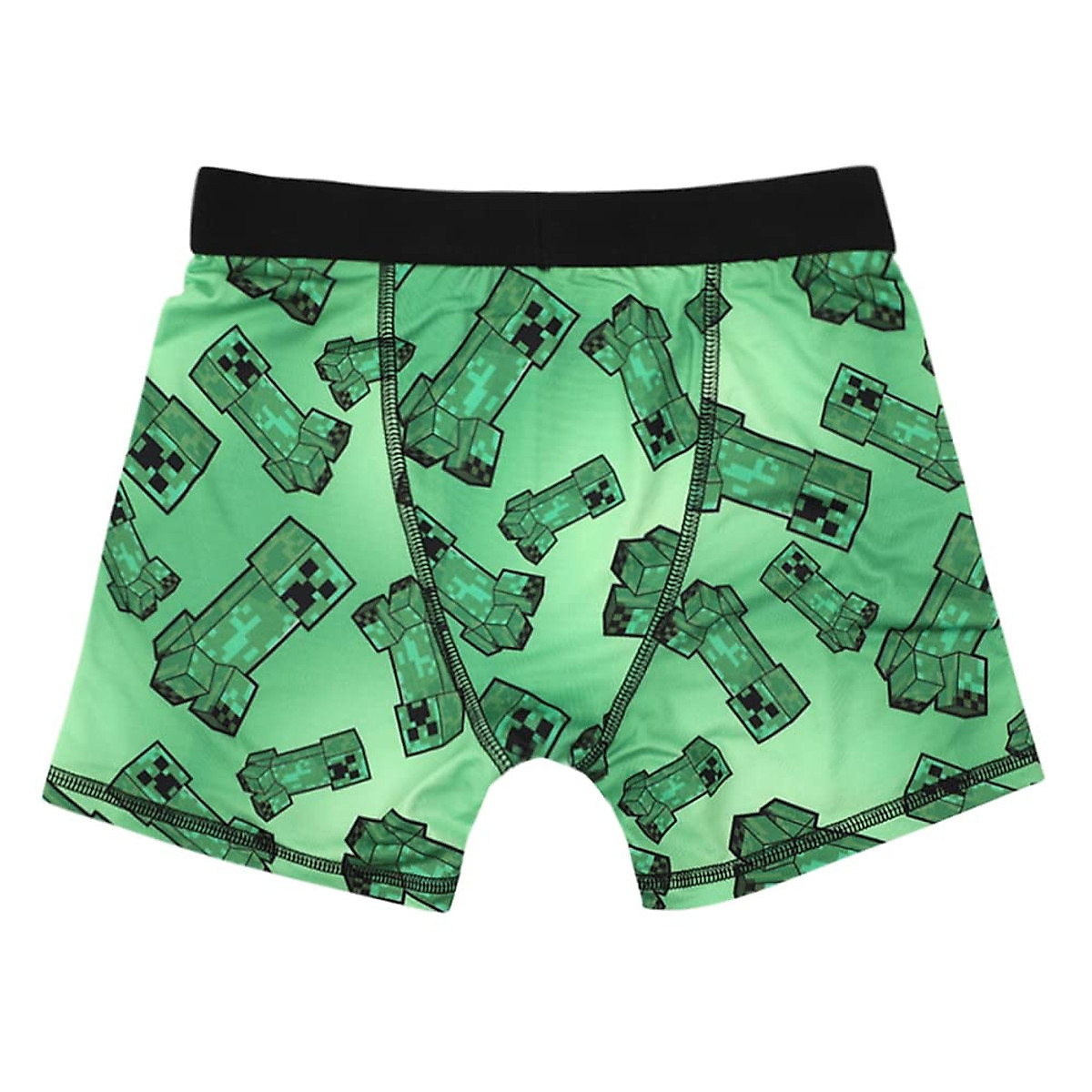 Minecraft Building Video Game 5pk Boys Boxer Briefs Set- Size 4 Black