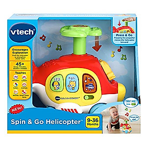 VTech Spin and Go Helicopter, Red