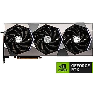 MSI Gaming GeForce RTX 4080 16GB GDRR6X 384-Bit HDMI/DP Nvlink Tri-Frozr 3 Ada Lovelace Architecture Graphics Card (RTX 4080 16GB SUPRIM X)