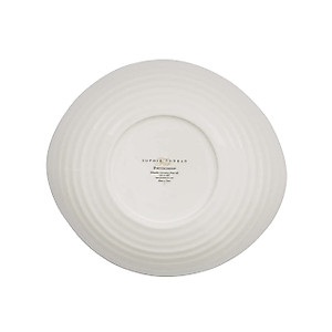 Portmeirion Sophie Conran White Pasta Bowl | Set of 4 | Large Serving Bowls for Soup or Salad | 9 Inch | Made from Fine Porcelain | Microwave and Dishwasher Safe