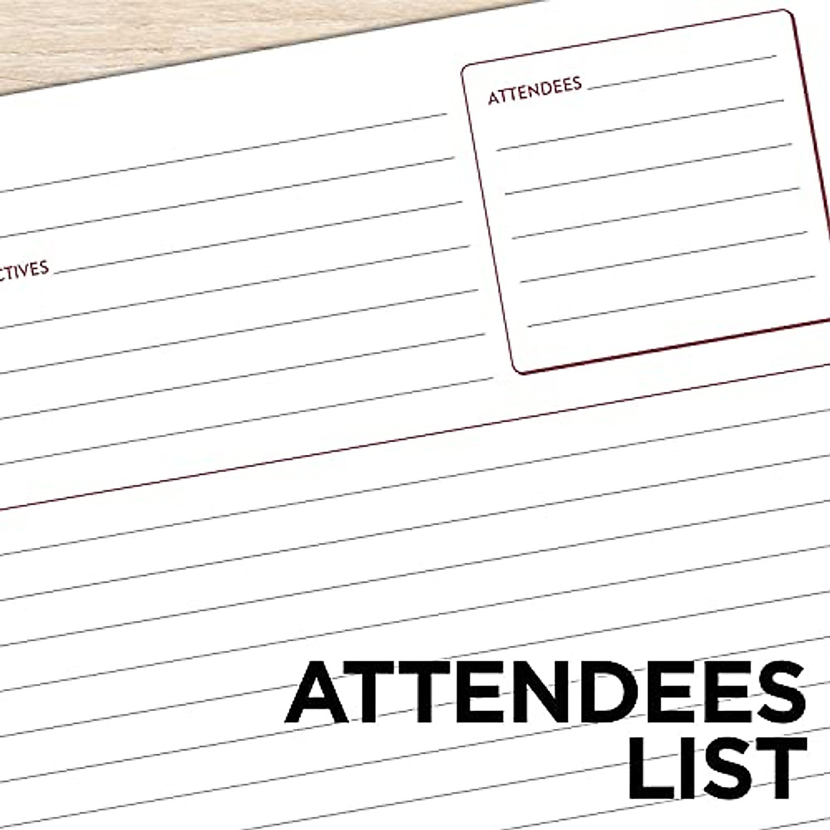 Cambridge Limited Notebook, 9-1/2” x 6-5/8”, 80 Sheet Business / Meeting Notebook, Black (06982)