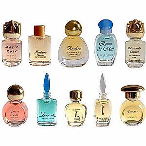 Charrier Parfums - 10 Eaux de Parfum Luxurious Gift Box - 52.7 ml - Made in Provence, France