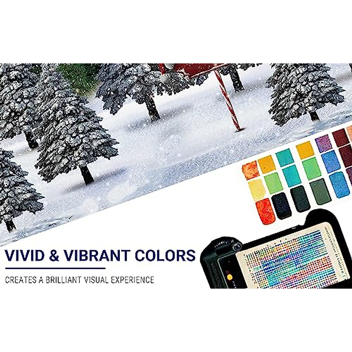 Allenjoy Winter Snowing Night Landscape Forest Backdrop Christmas Wonderland North Pole Moon Snowflake Snow Scene Pine Kids Newborn Photo Booth Props Baby Shower 8x6ft Photography Background