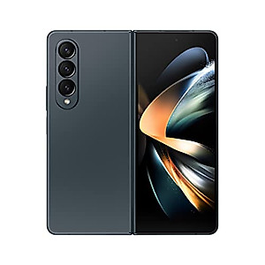 SAMSUNG Galaxy Z Fold 4 Cell Phone, Factory Unlocked Android Smartphone, 512GB, Flex Mode, Hands Free Video, Multi Window View, Foldable Display, S Pen Compatible, US Version, 2022, Gray Green