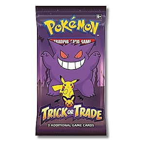 Pokemon 2023 Trick or Trade Gengar & Pikachu | Mini Booster Pack