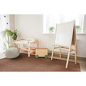 Joy Carpets Endurance Solid Colored Area Rug in Color Brown, 12' x 15'