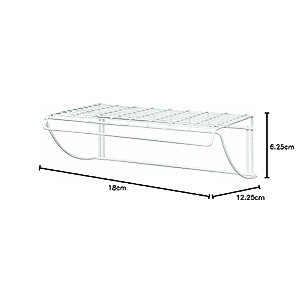 ClosetMaid 8278 18-Inch Wide Laundry Utility Hanger Shelf , White