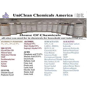 Methanol I Methyl Alcohol I Tech Grade 99.9% Purity - Size 128 fl oz