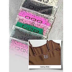 OQQ Women's Yoga One Piece Ribbed Spaghetti Strap Exercise Romper, Green, Small