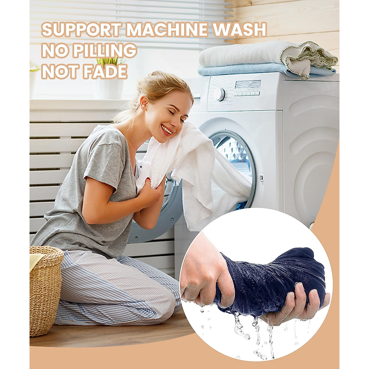 High Waisted Leggings for Women - Buttery Soft Tummy Control Yoga Pants for Workout, Running - Reg & Plus Size, Large-X-Large (Black）