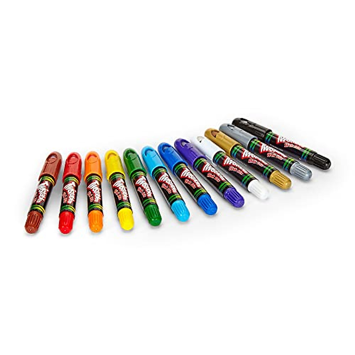 Crayola Twistables Slick Stix Crayons, 12 Count, Oil Pastel Alternative, Ages 3 & Up, Assorted