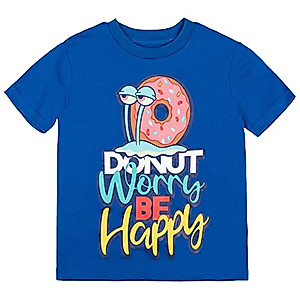 SpongeBob SquarePants Squidward Little Boys 3 Pack T-Shirts Yellow/Blue/Grey 4