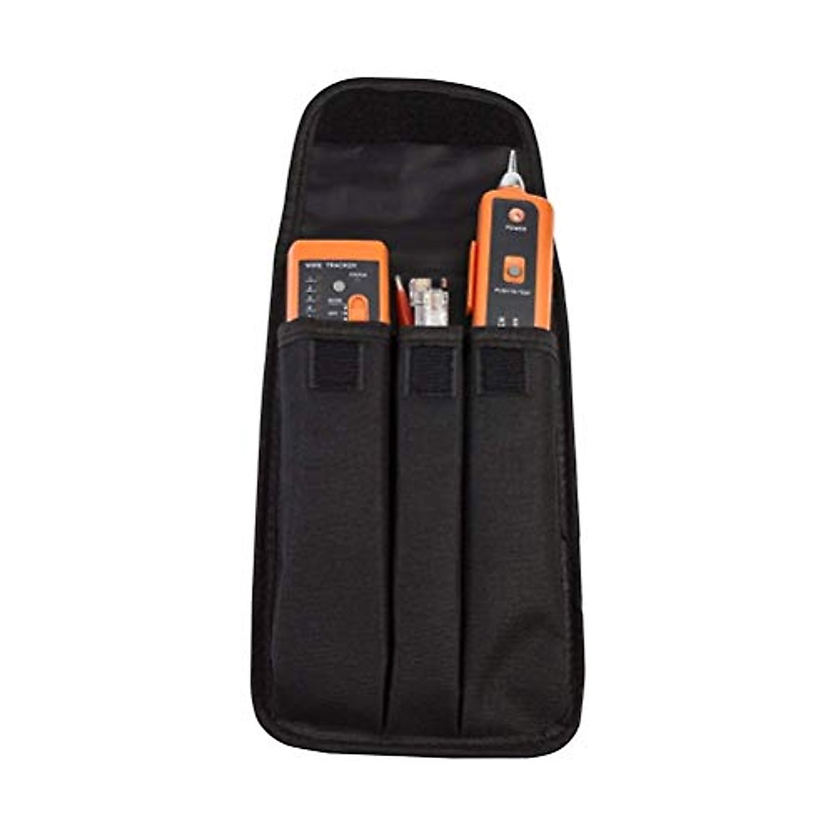 Ethernet Network Toner RJ11 RJ45 Network Cable Tester LAN Tracker Wire Finder Cat5 Cat6 with 2 Network Wire Stripper Toolkit Orange