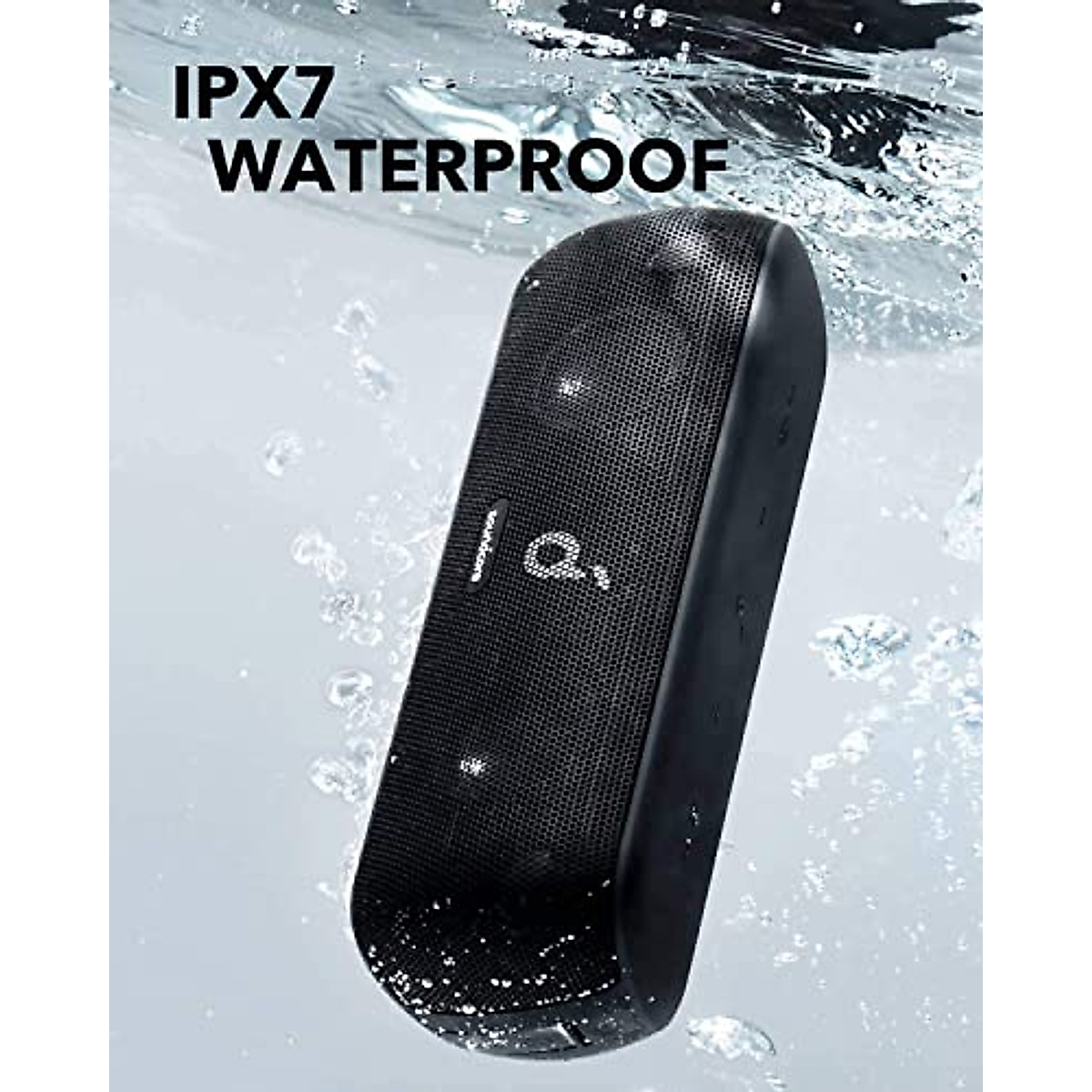 Soundcore Motion+ Bluetooth Speaker with Hi-Res 30W Audio, BassUp, Wireless , App, Custom EQ, 12H Playtime, Waterproof, USB-C, For Home Office