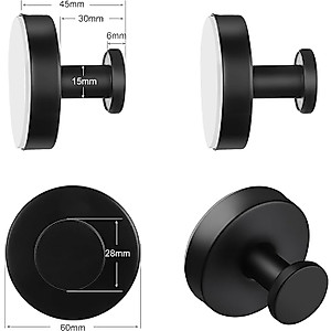 2 Packs Suction Cup Hooks for Shower,Bathroom Books,Shower Suction Hooks,Strong Suction Hooks for Shower Wall,Shower Towel Hook,Bath Towel Hooks,Suction Towel Hook,Christmas Birthday Gifts for Women