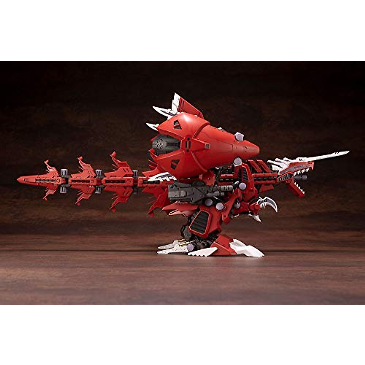 ZOIDS ZD140X EZ-034 Geno Breaker Repackage Version, Total Length: Approx. 13.8 inches (350 mm), 1/72 Scale, Plastic Model, Molded Color