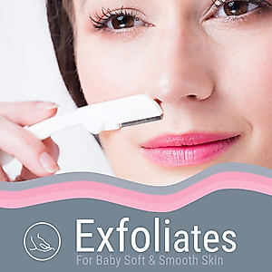 Dermaplaning Tool (9 Count) and Dermaplane Oil Bundle – Easy to Use Face Razor with Smooth Glide Shave Oil – Effortlessly Removes Facial Hair for Happy Skin