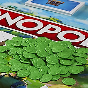 Monopoly: Fortnite Collector's Edition Board Game Inspired by Fortnite Video Game, Board Game for Teens and Adults, Ages 13 and Up