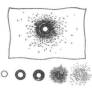 Dan Models 35008-1/35 Bullet Holes in The Glass of a Car Scale New in Box