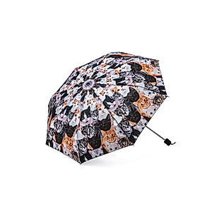 The Paragon Cat Umbrella - Compact & Portable Accessory with Photo-Realistic Kitty Images