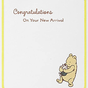 Hallmark Baby Shower Card (Winnie the Pooh)