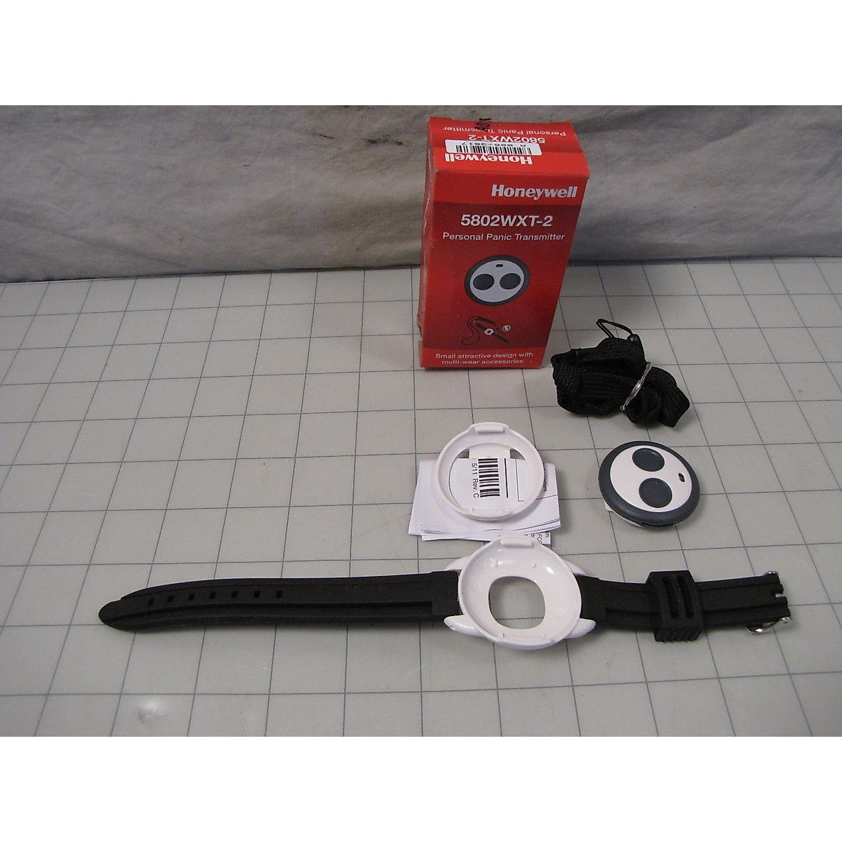 Honeywell Ademco 5802WXT Two-Button Wireless Transmitter Pendant