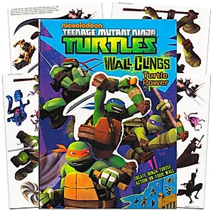 Teenage Mutant Ninja Turtles Decals Bundle ~ Over 25 Wall Stickers for Boys Kids Toddlers (TMNT Room Decor)