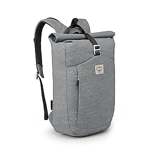 Osprey Arcane Roll Top Commuter Backpack, Medium Grey Heather