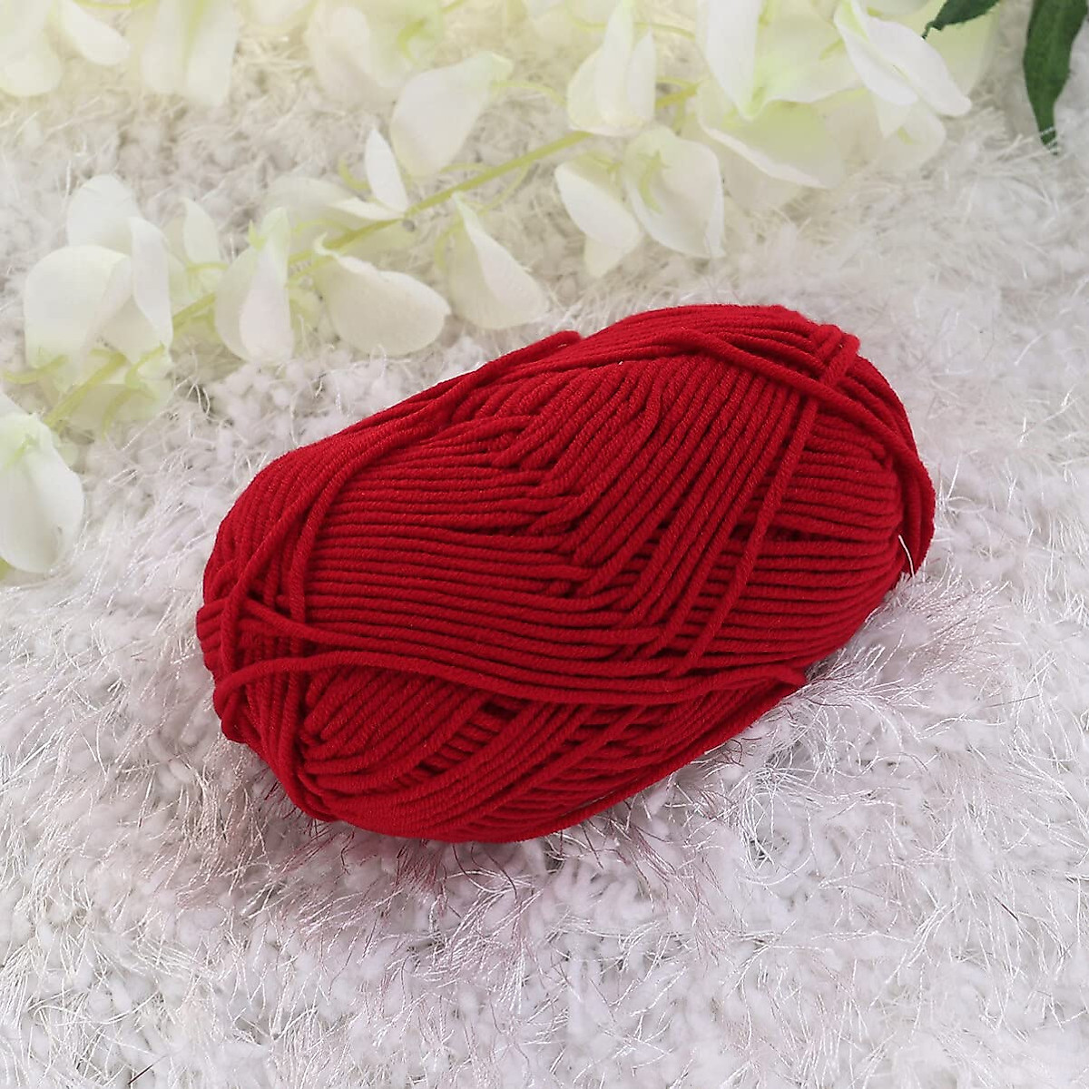 SUPVOX Knitting Yarn Crochet Yarn Thick Yarn Green Black Purple red Blue Yellow Yarn Chunky Yarn for Crocheting Yarn for Knitting Yarn for Crocheting Baby Scarf Cotton Thread