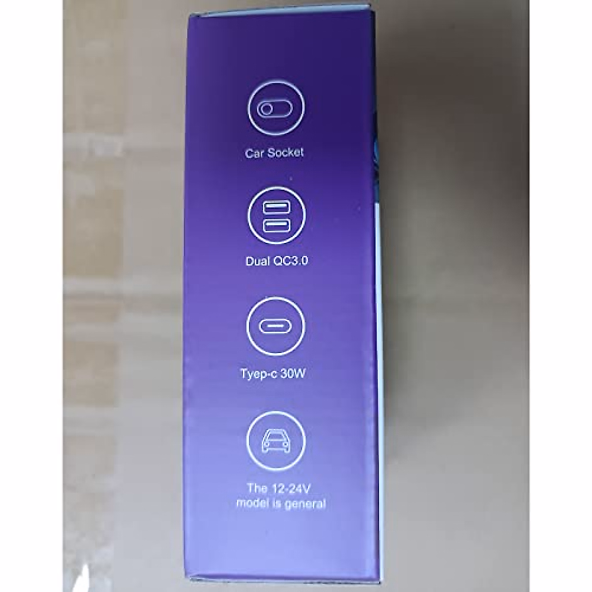 200W PD USB C Car Charger Adapter: 12V Cigarette Lighter Socket Splitter 12 Volt DC Plug Multi Way Auto Power Outlet with LED Voltmeter Switch Dual Type C Port for iPhone Samsung Phone GPS Dash Cam