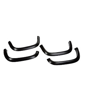 Bushwacker Extend-A-Fender Extended Front & Rear Fender Flares | 4-Piece Set, Black, Smooth Finish | 40952-02 | Fits 2007-2013 GMC Sierra 1500; 2007-2014 Sierra 2500 HD