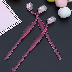 Frcolor 3pcs Eyebrow Razor Small Facial Hair Trimmer Eyebrown Shaper for Women (Random Color)