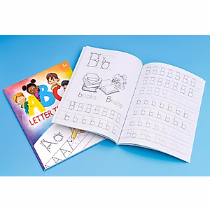 ABC Letter Tracing for Preschoolers: A Fun Book to Practice Writing for Kids Ages 3-5