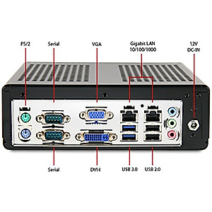 Mitac PD11B1 CC Intel J1900 Quad Core Dual LAN Fanless PC w/ 2GB, M350, D2500CCE