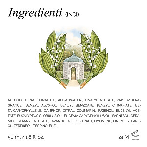 Mughetto (Lily of the Valley) Aqua di Profumo (Eau de Parfum) by L’Erbolario Lodi