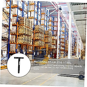 Baluue 1pc Workpiece Basket Bracket Accessories for Versatile Stainless Steel Workpiece Stainless Steel Processing Piece L Brackets Heavy Duty Stainless Steel Shelves Stainless Steel