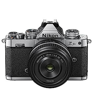 Nikon Z fc DX-Format Mirrorless Camera with NIKKOR Z 28mm f/2.8 (SE) Lens and Z DX 50-250mm f/4.5-6.3 VR Lens