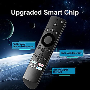 Universal Replaced Remote Control Compatible with Insignia Fire TV & Toshiba Fire TV