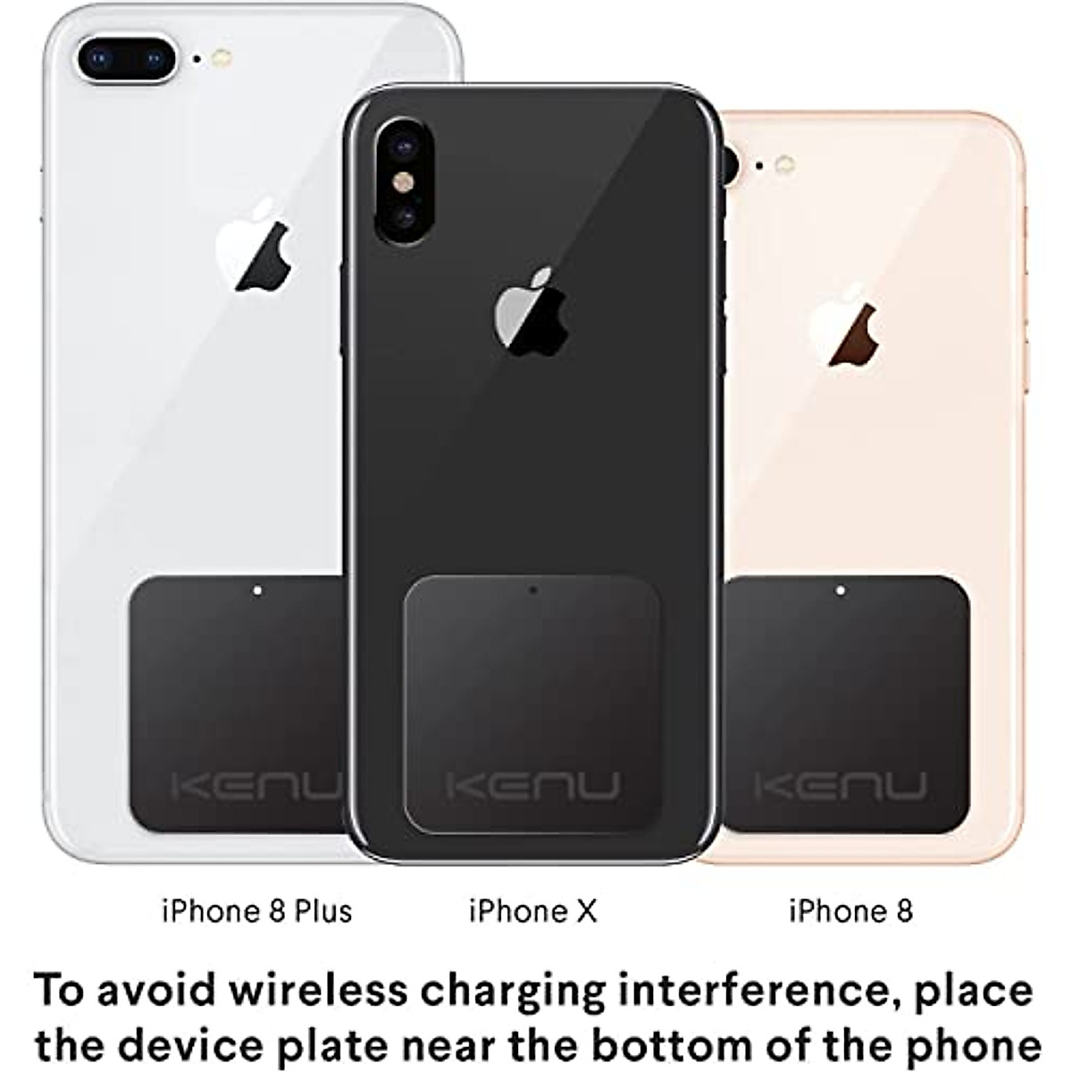 Kenu Airframe Magnetic Phone Car Mount for Air Vent - Portable Mobile Holder - 360 Degree Rotation - 6 Powerful Magnets with 1 Reusable Steel Plate - Use with Latest iPhones, Samsungs, and Androids