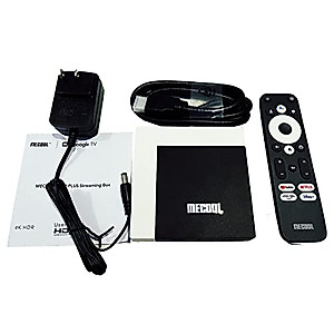 Android 11.0 TV Box MECOOL KM7 Plus Amlogic S905Y4 AV1 Ultra 4K HDR 2GB RAM 16GB ROM Support 2.4G/5.0G WiFi BT 5.0