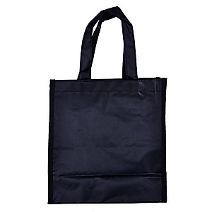 Music Theme Handbag Canvas Piano Keys Tote Bag Reusable Grocery Bag for Shopping