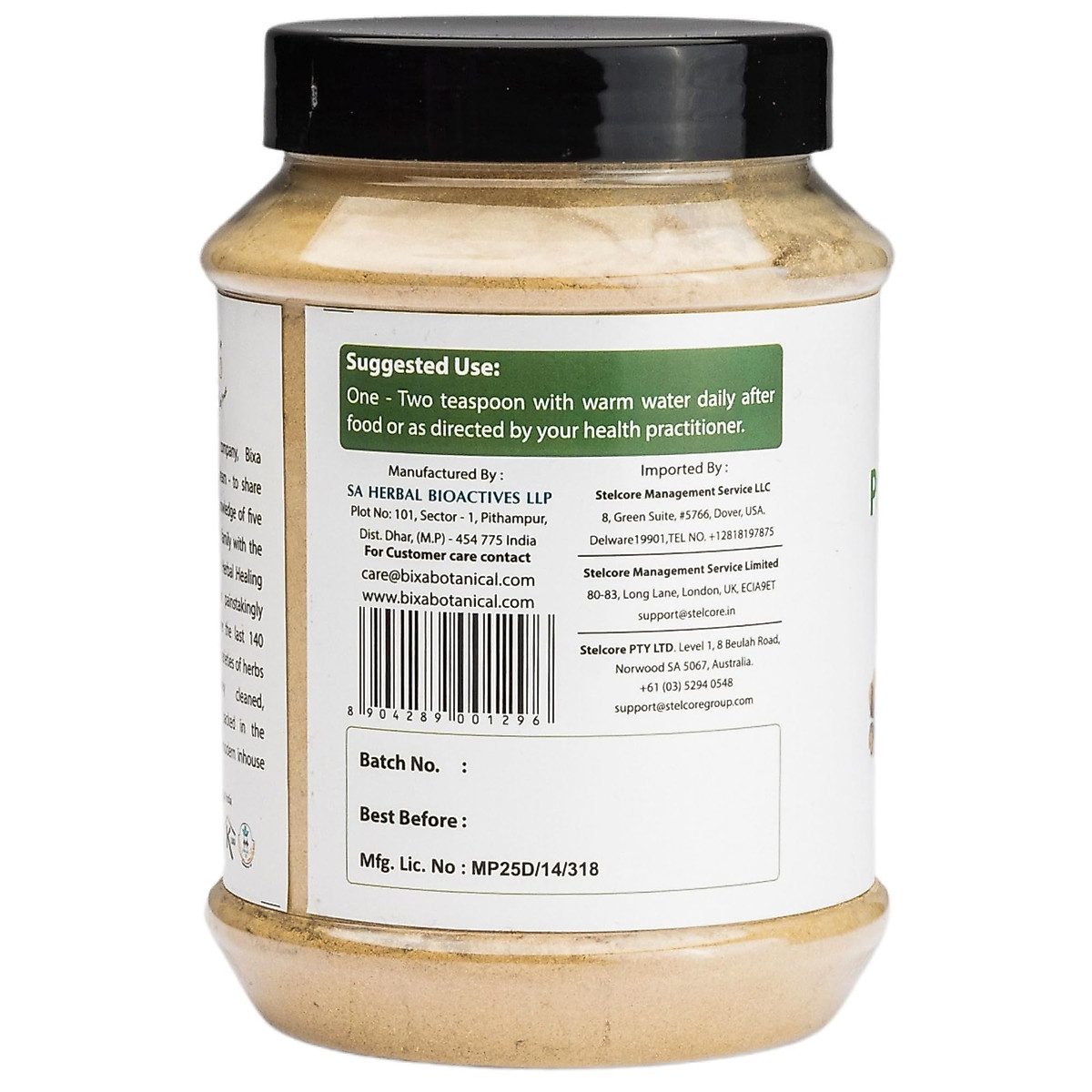 bixa BOTANICAL Punarnava Powder (Boerhavia Diffusa) Ideal Diuretic | Useful in Ascites and as Emmenagogue | Natural Herbal Supplement | Increases Digestion and Haemoglobin Levels –1 Pound (16 Oz)