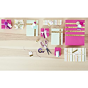 Scotch Gift Wrapping Pack, Includes Gift-Wrap tape, Multi-Purpose Scissors, Expressions Washi Tape, Makes your gifts look great (GiftPack-HOL20)