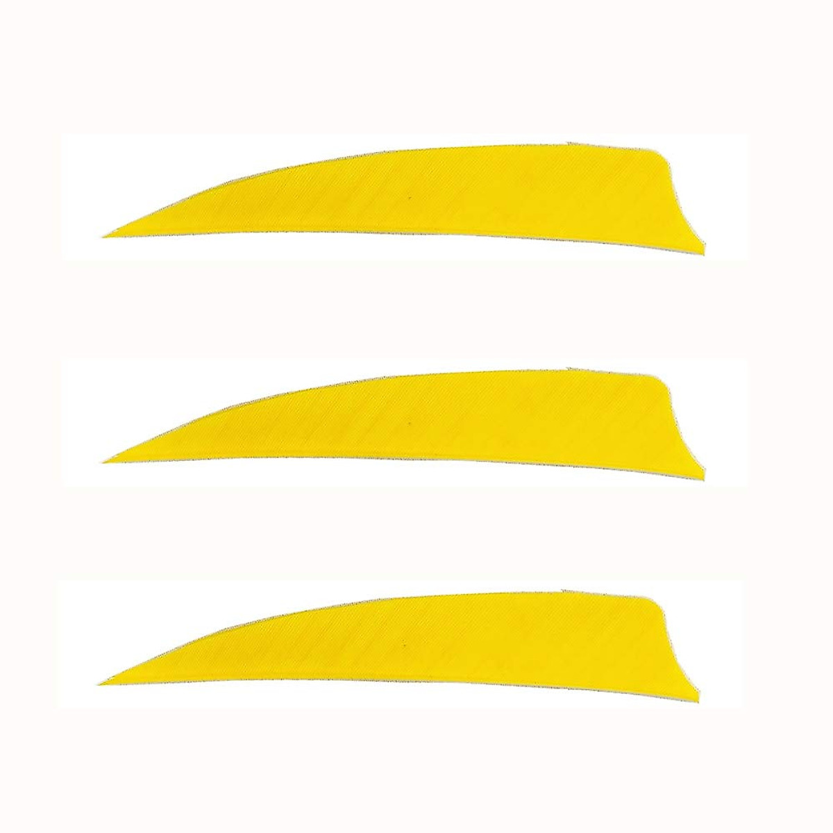 Zhan Yi Archery Fletchings Real Turkey Shield Feathers 4 inch Full Length 50 Pack Glued Right Wing for Arrows DIY