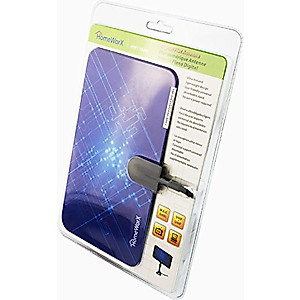 Mediasonic Homeworx HW110AN Super Thin Indoor HDTV Antenna - 25 Miles Range