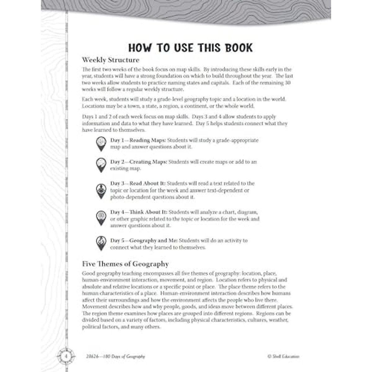 180 Days™: Social Studies, Geography for 5th Grade Practice Workbook for Classroom and Home, Cool and Fun Practice Created by Teachers (180 Days of Practice)