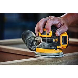 DEWALT 20V MAX Orbital Sander, Tool Only (DCW210B), Yellow