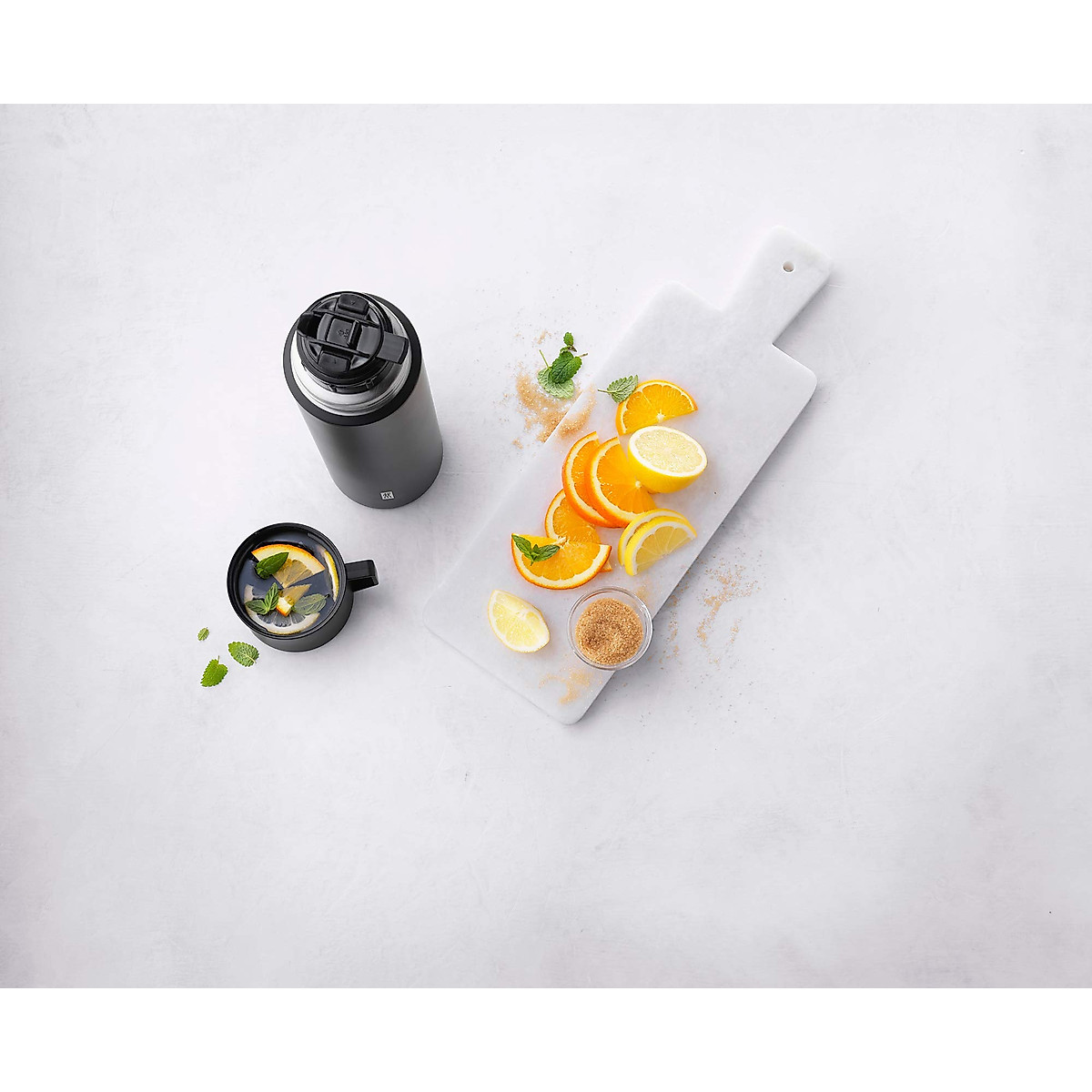 ZWILLING Thermo Beverage Bottle, 33.8 oz, Matte Black